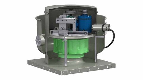 Upblast Industrial Roof Vent | Roofing Plumbing and Roof Ventilation ...