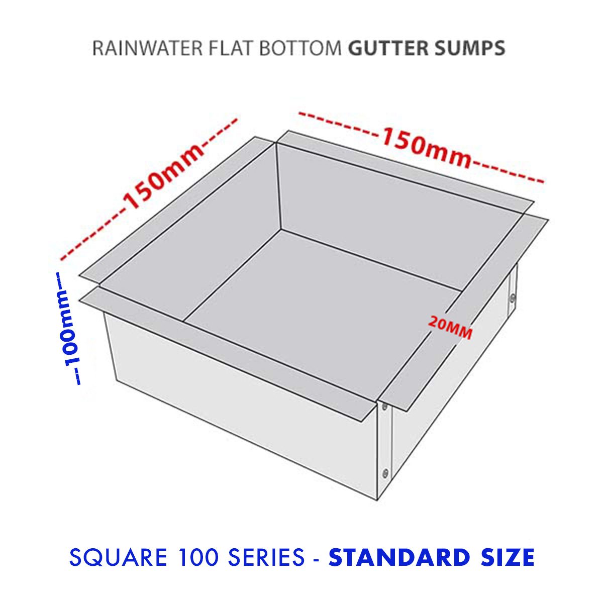 Gutter Sumps (Shipped Free Australia Wide) | Roofing Plumbing and Roof Ventilation Supplies ...