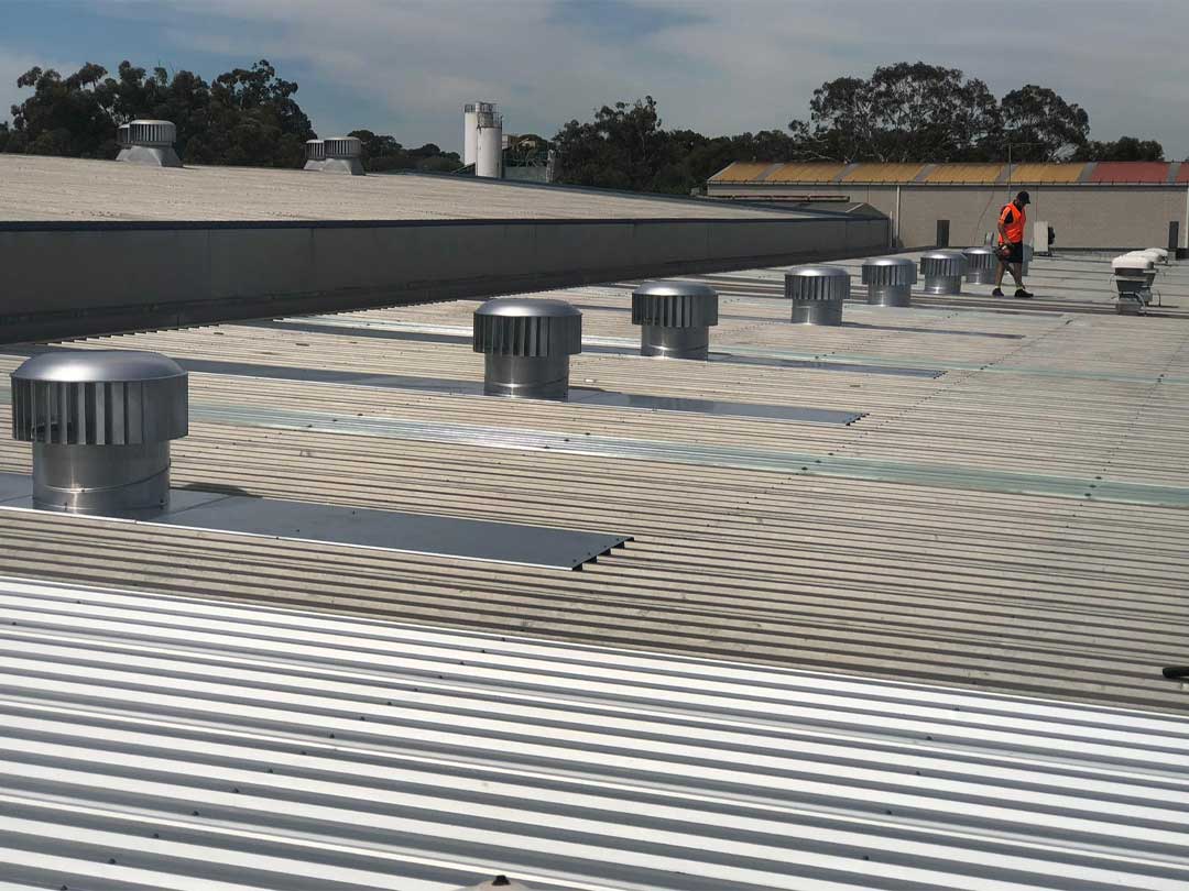 Commercial Roof Ventilation Installation - Show Technologies Sydney ...