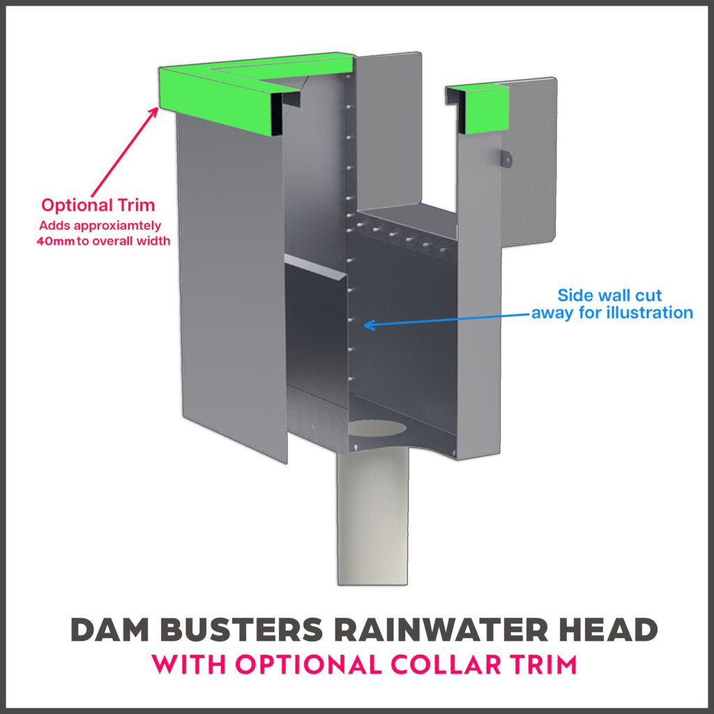 DamBuster Rainwater Heads For Sale - Best Online Prices + Free Delivery ...